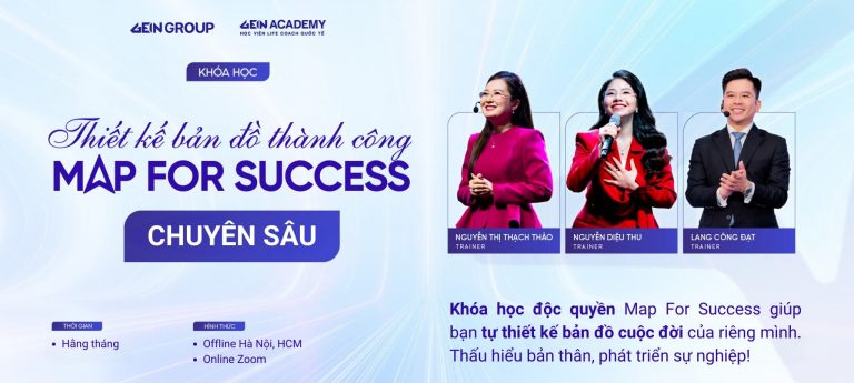 Khóa học Thiết kế bản đồ thành công Map For Success » Nghề Life Coach